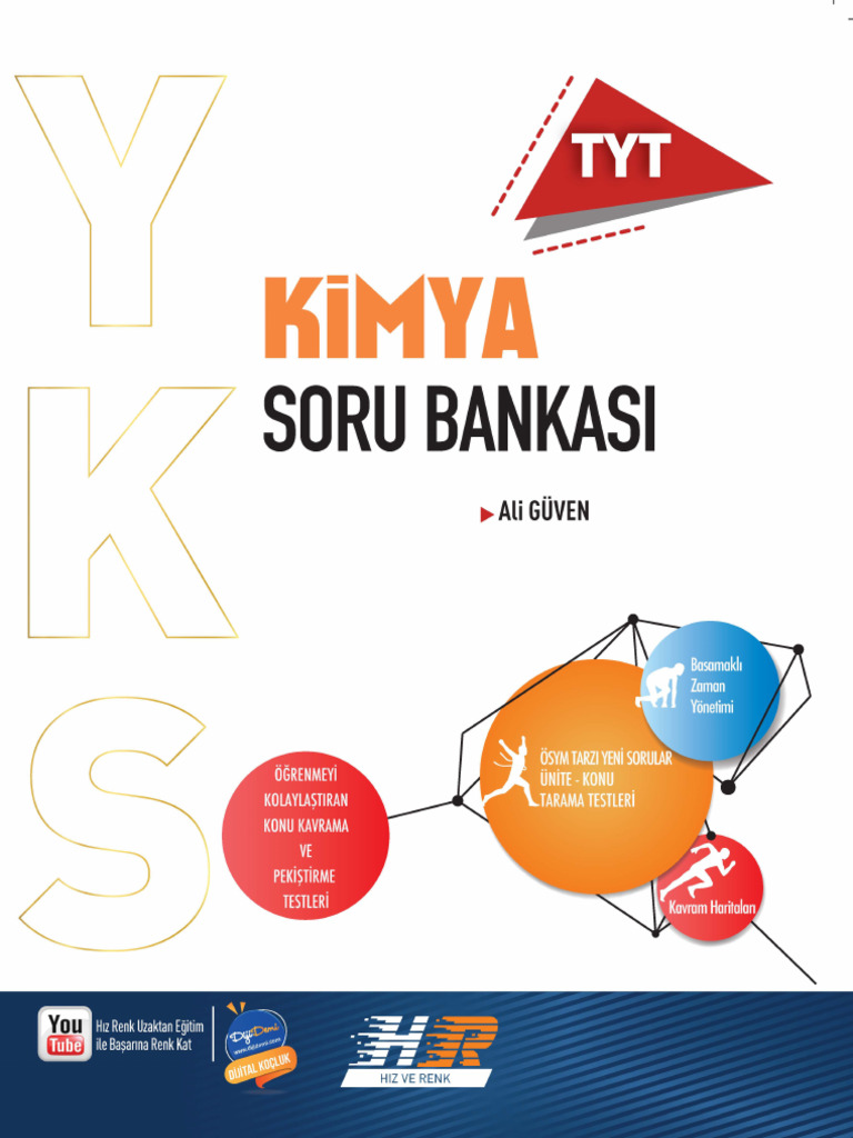 Tyt Ki̇mya Soru Bankasi - Hiz Ve Renk Yayinlari - Ornek | PDF