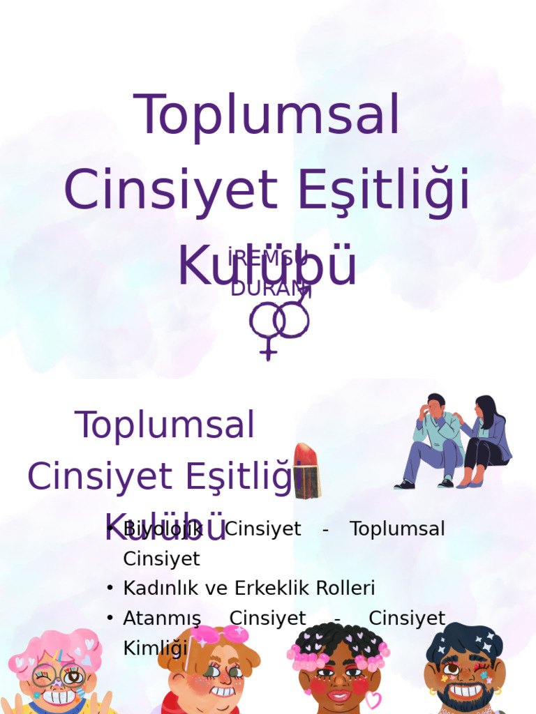 Toplumsal Cinsiyet Eşitliği | PDF