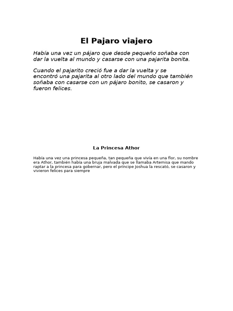 Cuentos de amor y aventuras mágicas | PDF