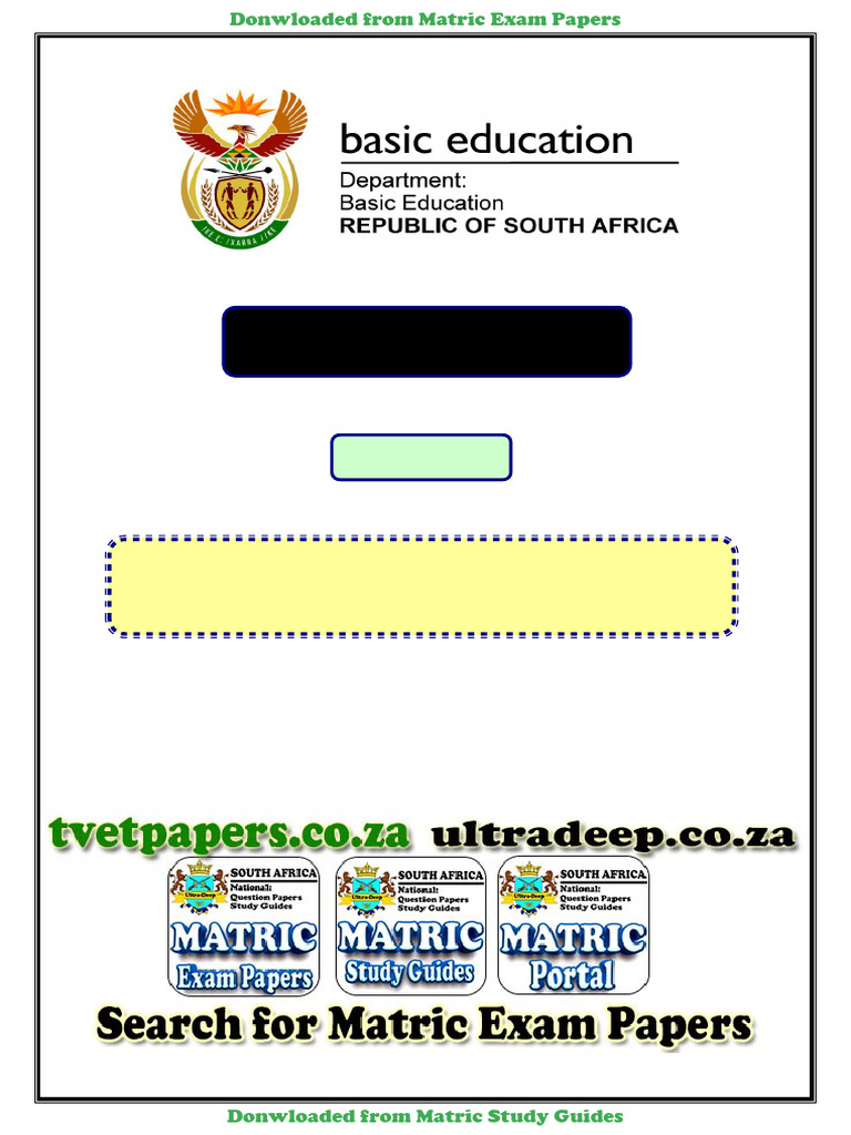 Life Sciences P1 Nov 2023 Eng | PDF | Ovary | Endocrine System