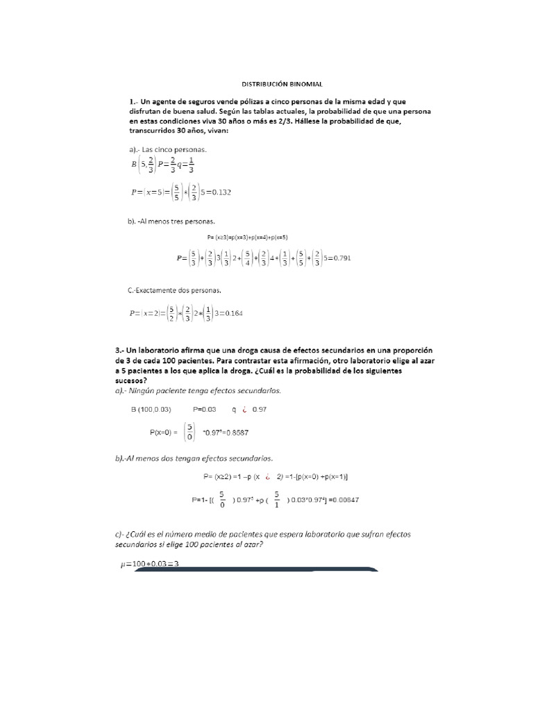 Binomial | PDF