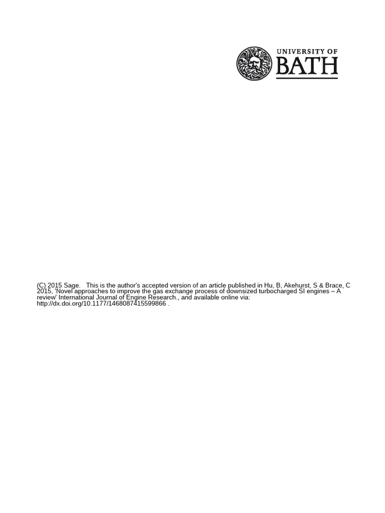 Review Final ResearchGate | PDF | Turbocharger | Engines