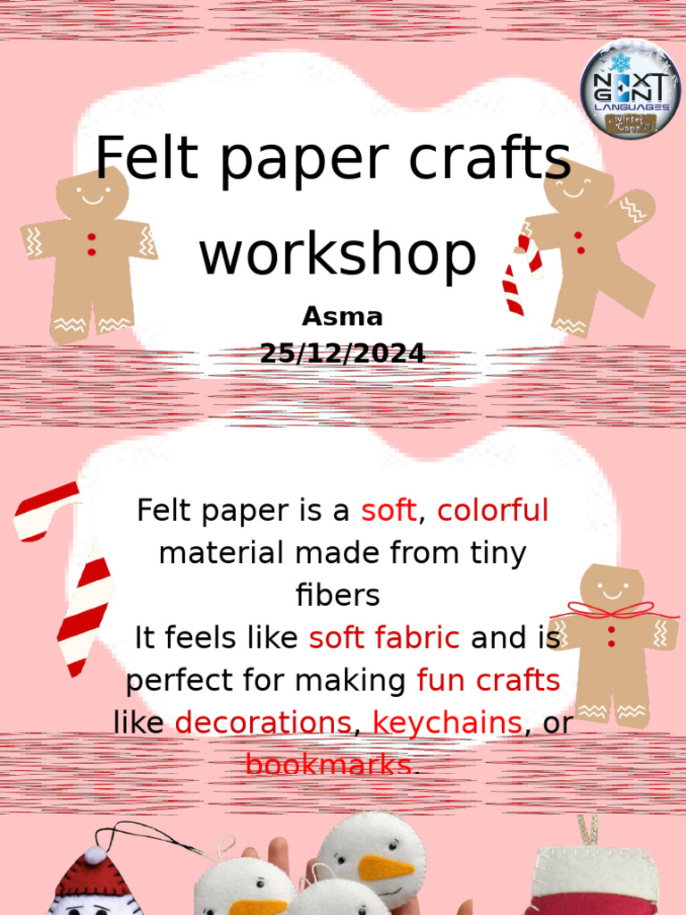 Felt Paper Crafts | PDF