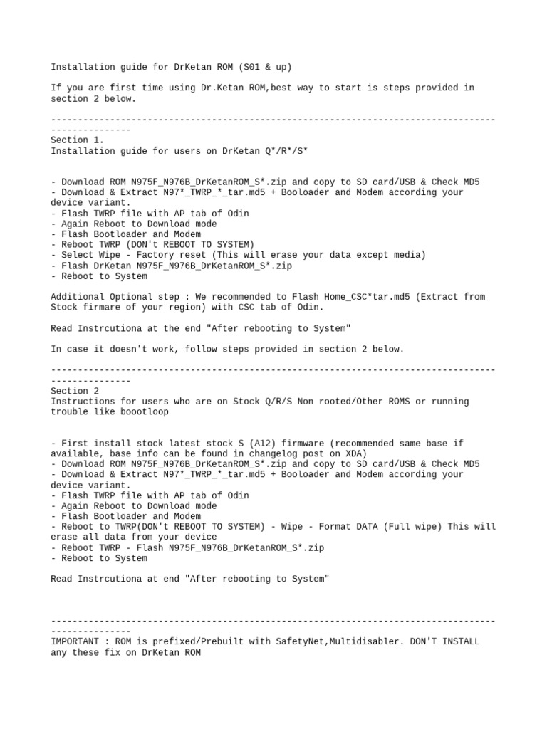 N975F_N976B_Installation Guide_A12## | PDF