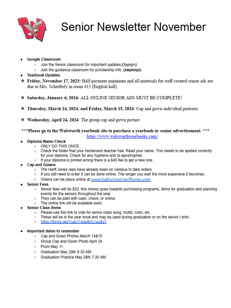 November Newsletter 2023 | PDF