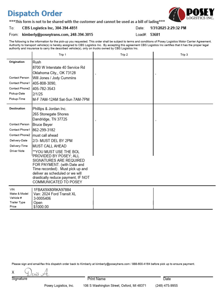 Dispatch - Order - 52152 - 1 - 31 - 2025 2 - 29 - 32 PM | PDF ...