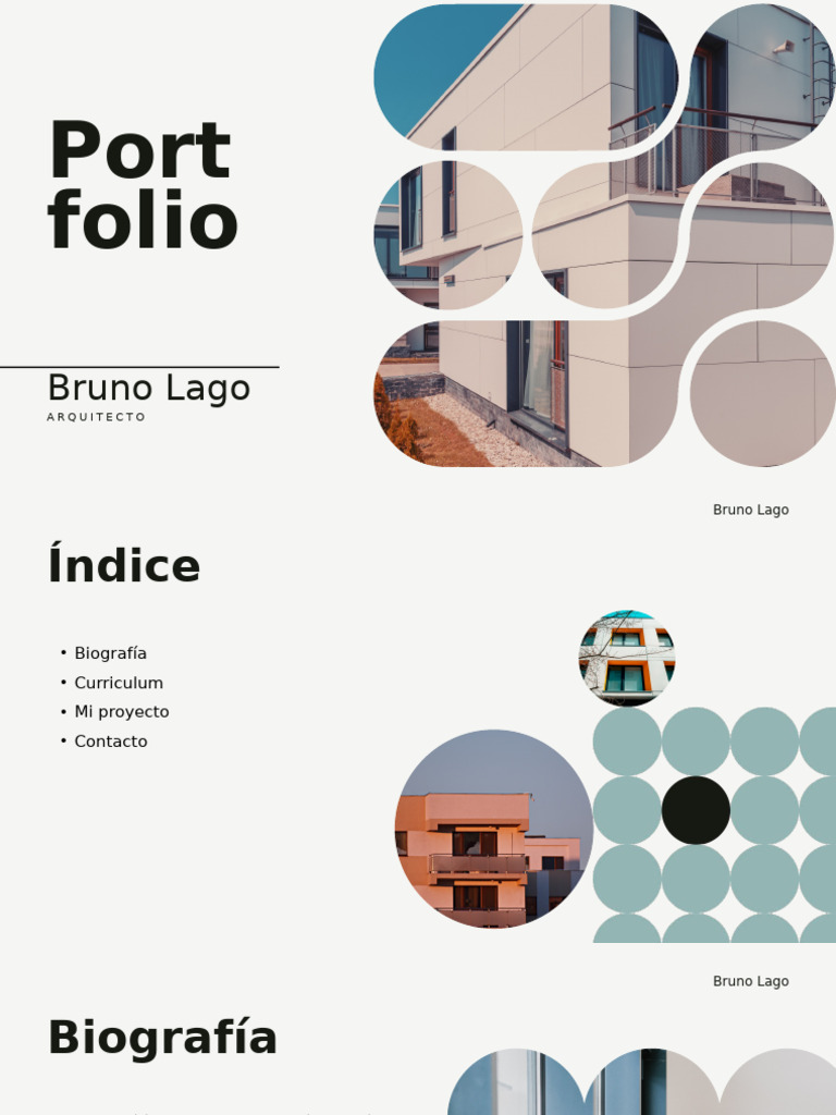Portafolio de Bruno Lago | PDF