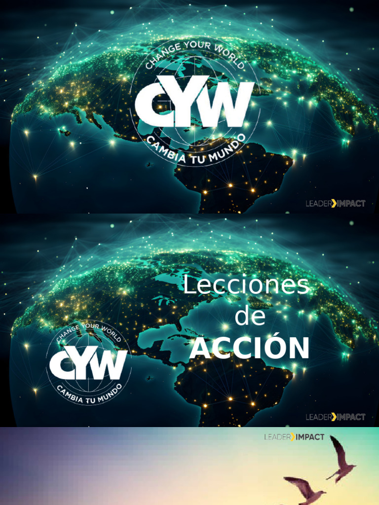 Cyw. LV 5. Plantilla - Poniendo Tu Propósito en Acción | PDF