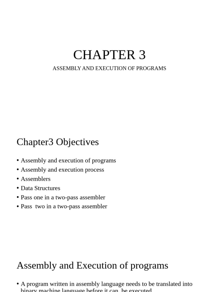 Assembly Program Execution Process | PDF | Assembly Language | Computer Program