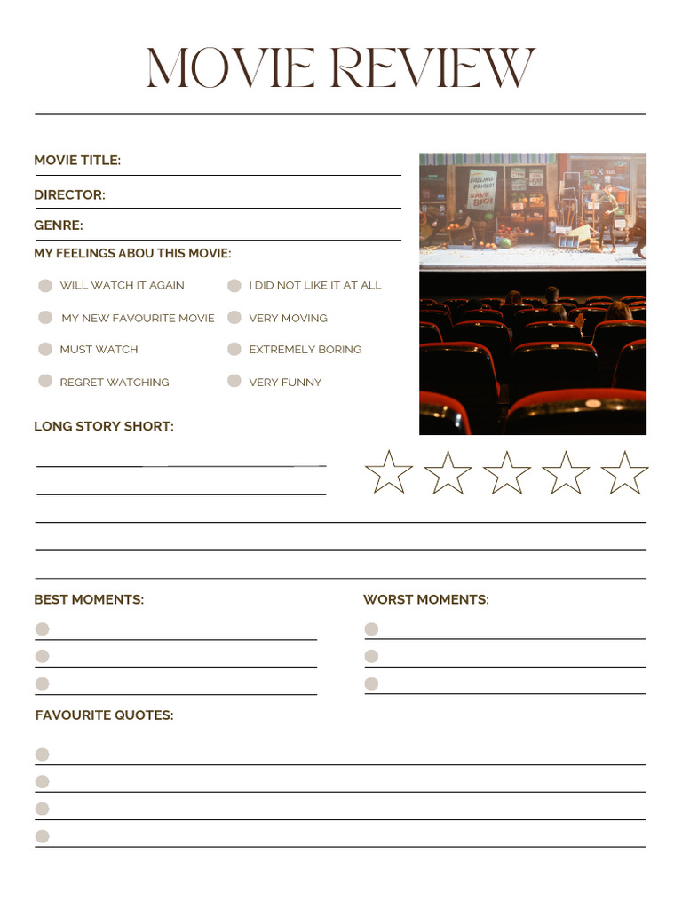 Movie Review Insights and Reactions | PDF