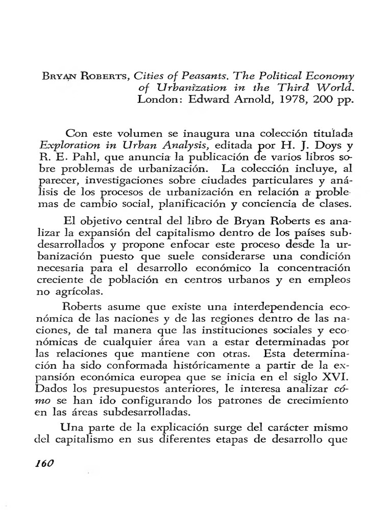Bryan Roberts | PDF | Estado (política) | Capitalismo
