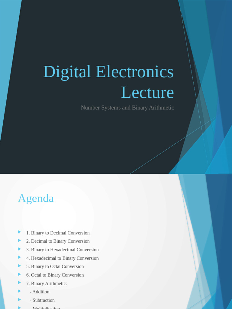 Digital Electronics Complete Presentation | PDF | Arithmetic | Lexicology