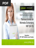 Nif B15 | PDF | Moneda | Tipo de cambio
