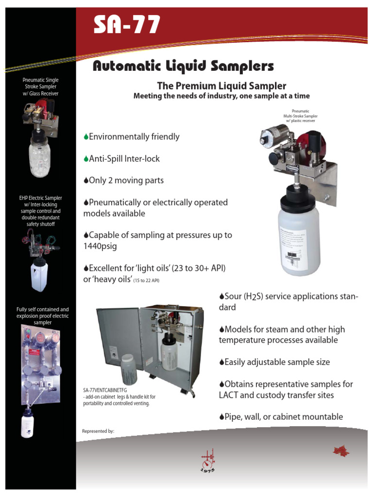Sampler Sales Bulletin PISL 2015 | PDF | Liquids