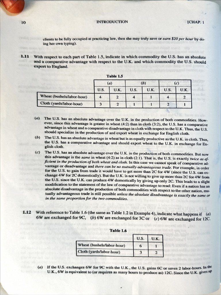 exercicios econ int | PDF