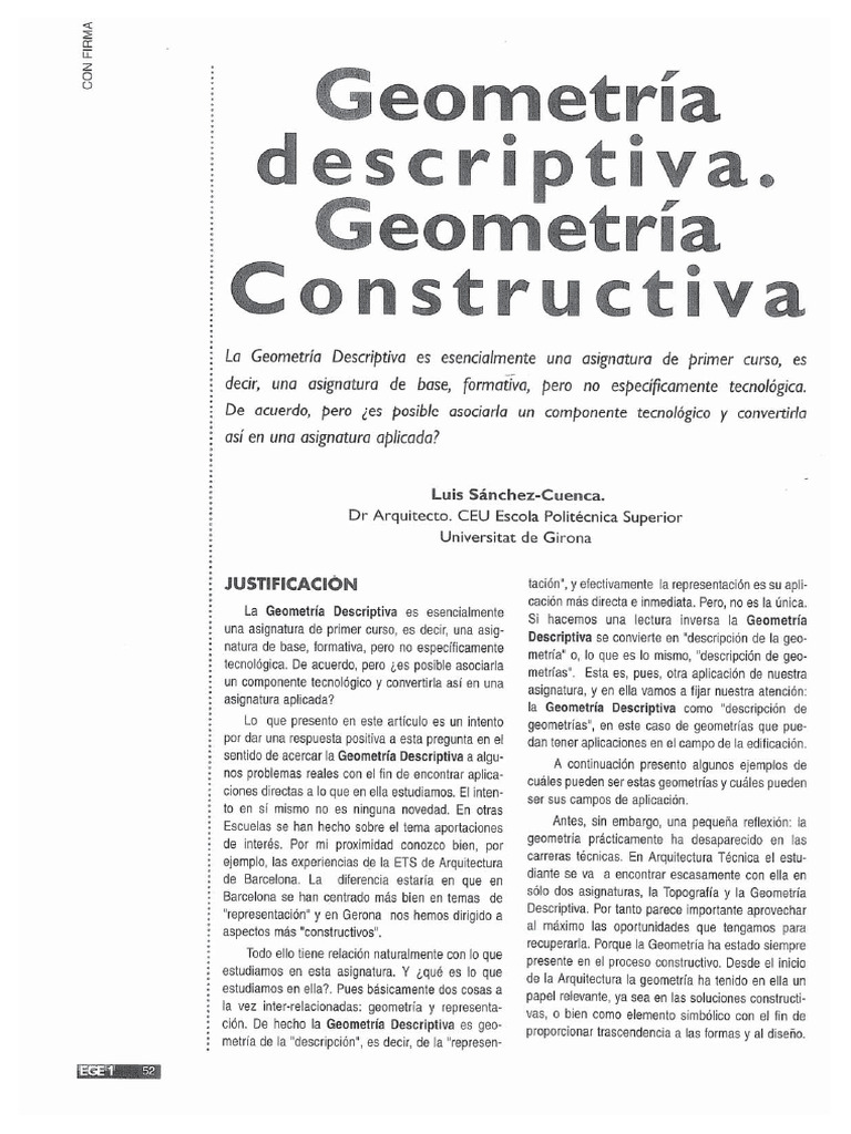 Geometria_Descriptiva_Geometria_Constructiva | PDF