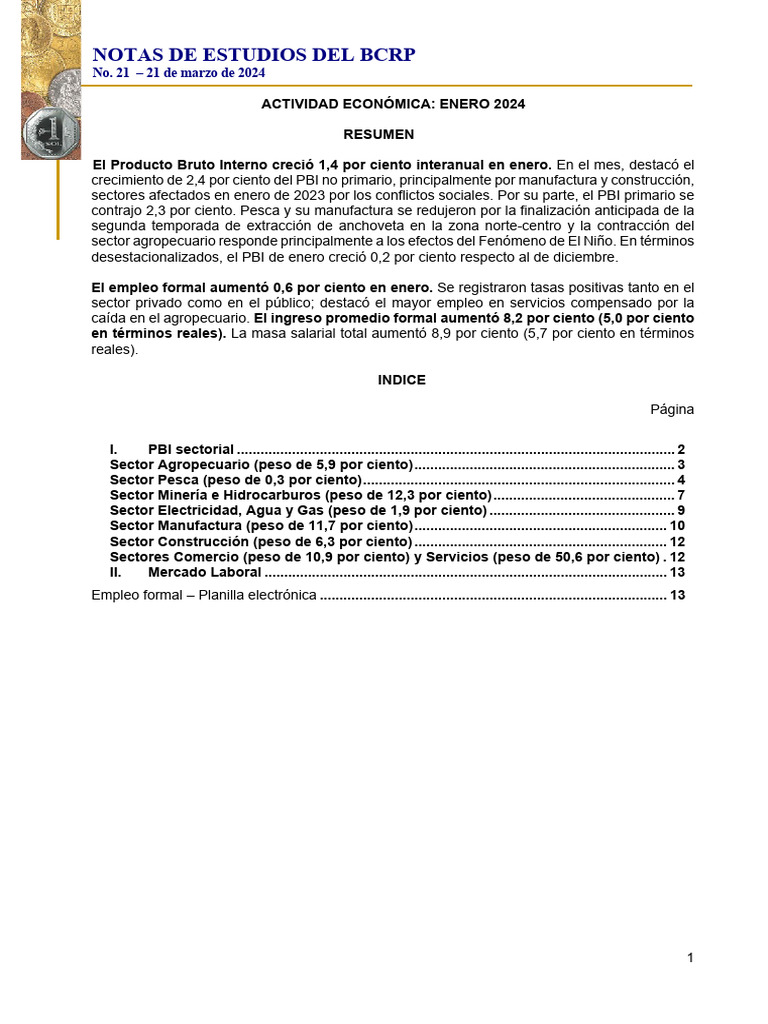 Nota de Estudios 21 2024 | PDF | Textiles