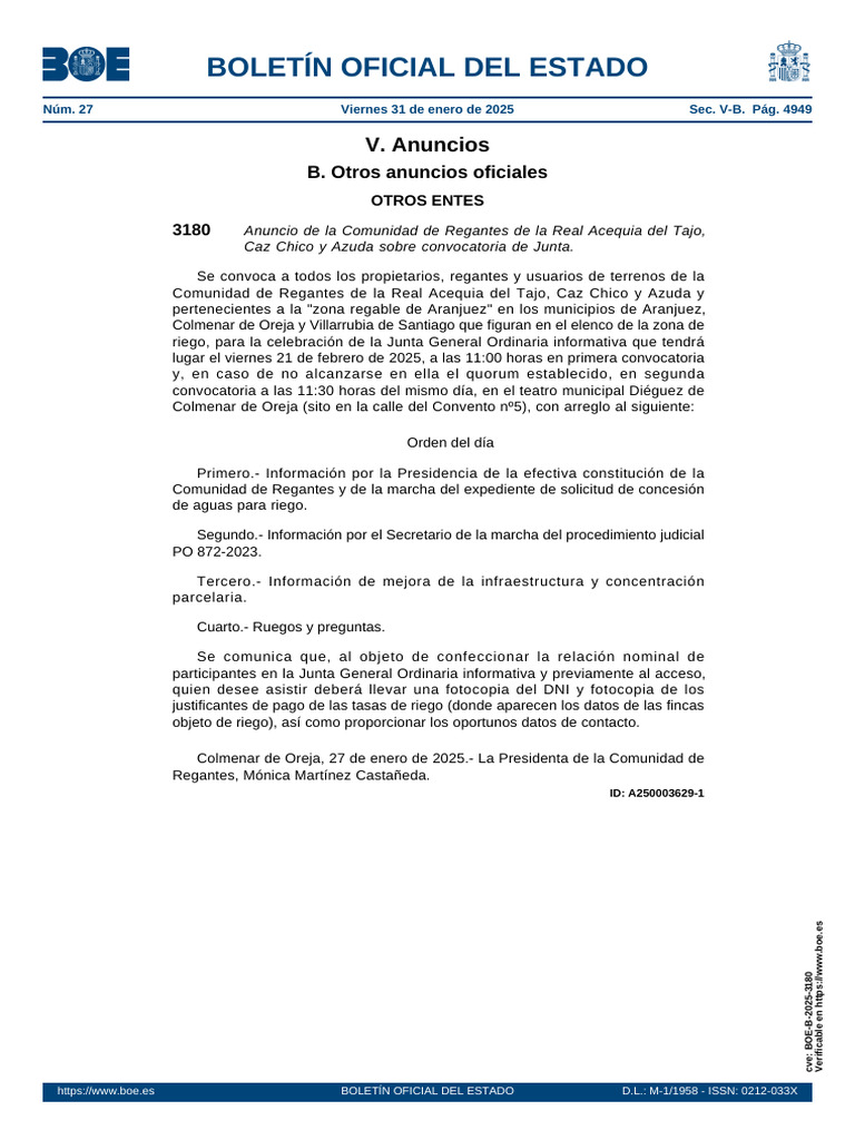 Boe B 2025 3180 | PDF