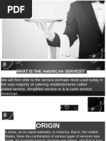 American Service | PDF | Tableware | Restaurants