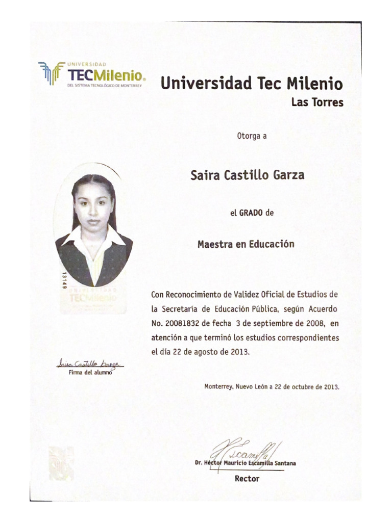 Titulo Maestría | PDF
