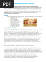 10 Contos Curtos para Crianças | PDF | Moralidade | Fábula