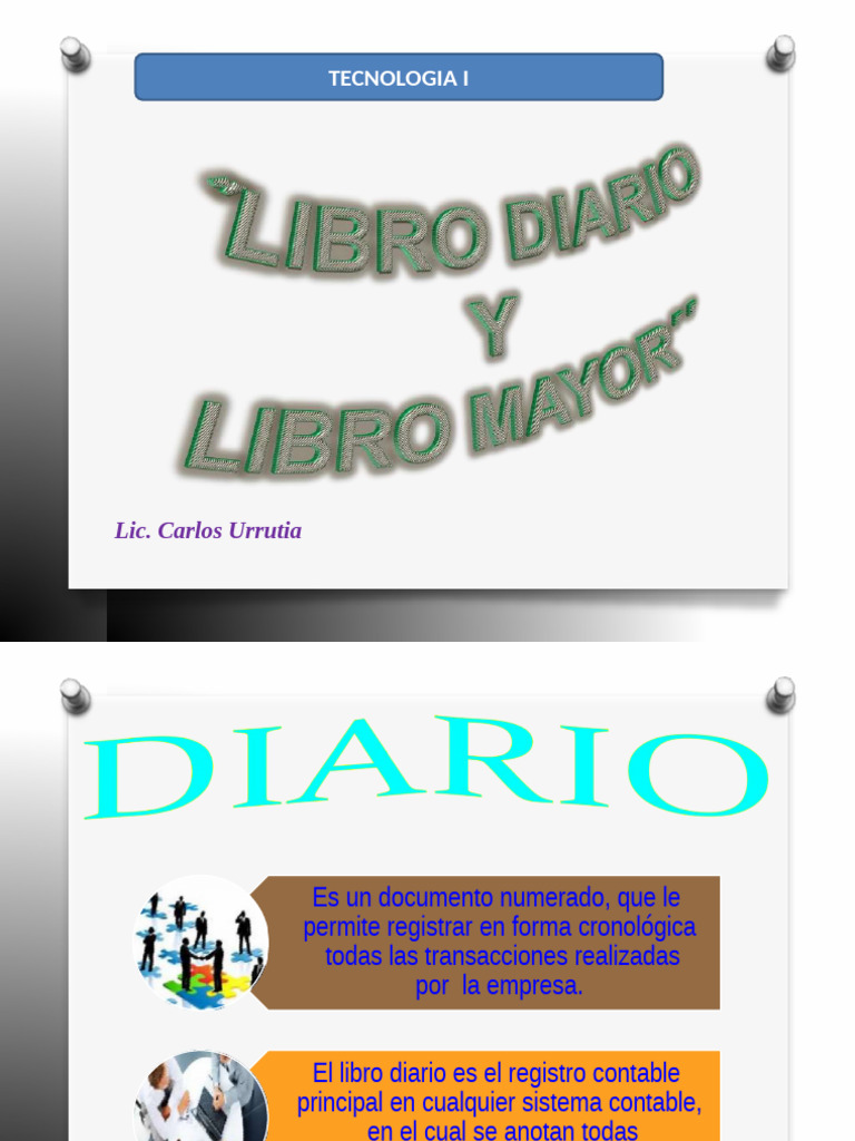 Libro Diario-Libro Mayor | PDF | Contabilidad | Business