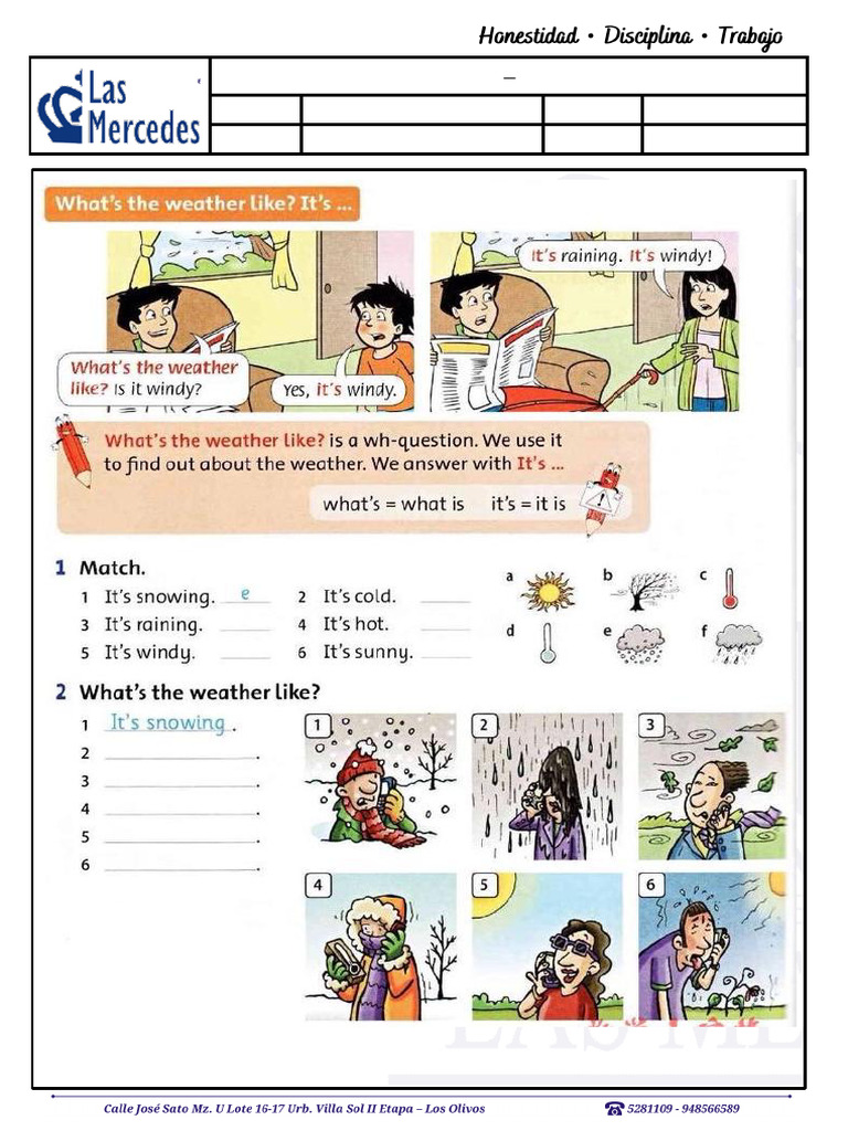 Week 3 - Worksheet HIGH SCHOOL | PDF