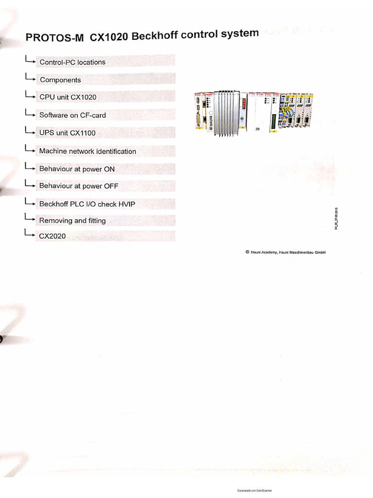 CX1020 Overview | PDF