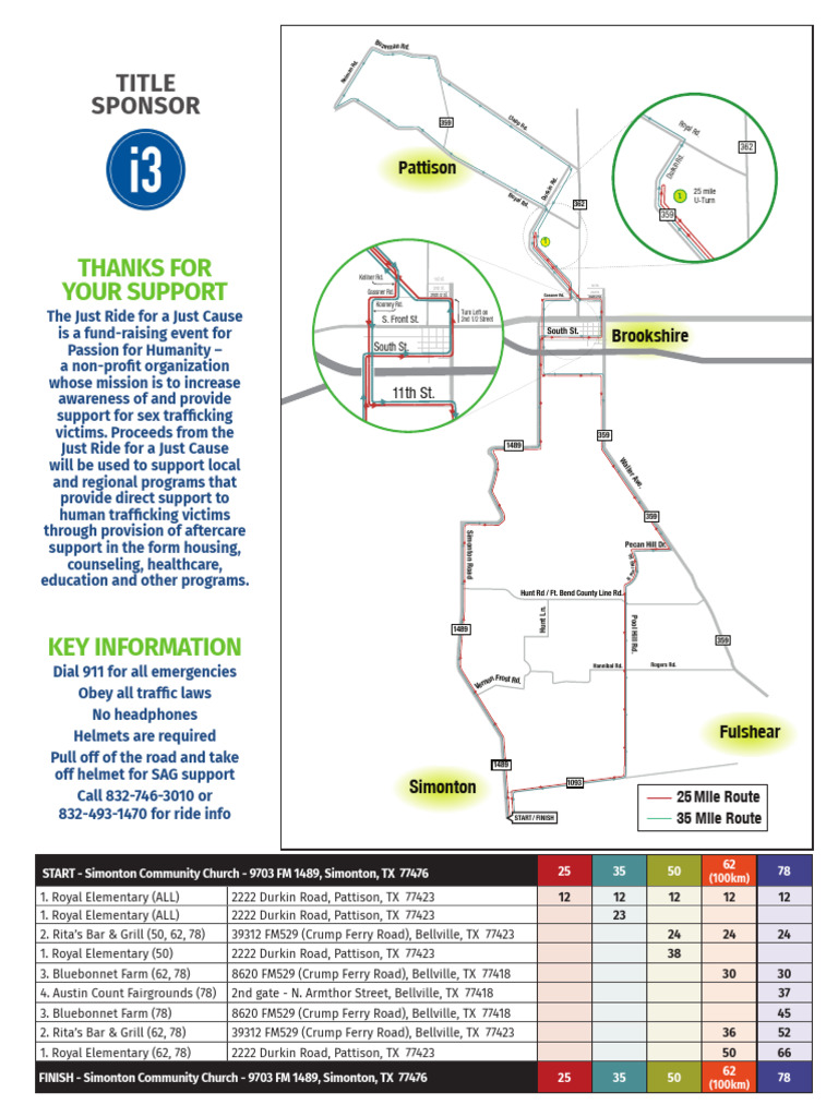 2023 Ride Maps 031523 | PDF | Organized Crime Activity | Human Trafficking