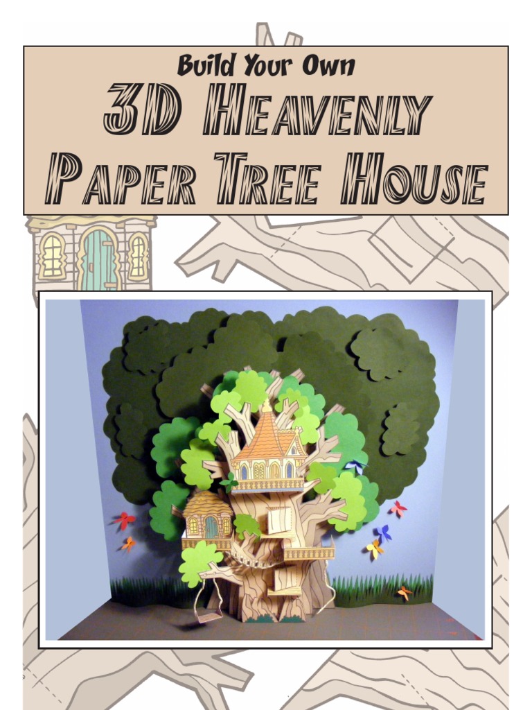 Build Your Own Heavenly Tree House en | PDF | Adhesive | Trees
