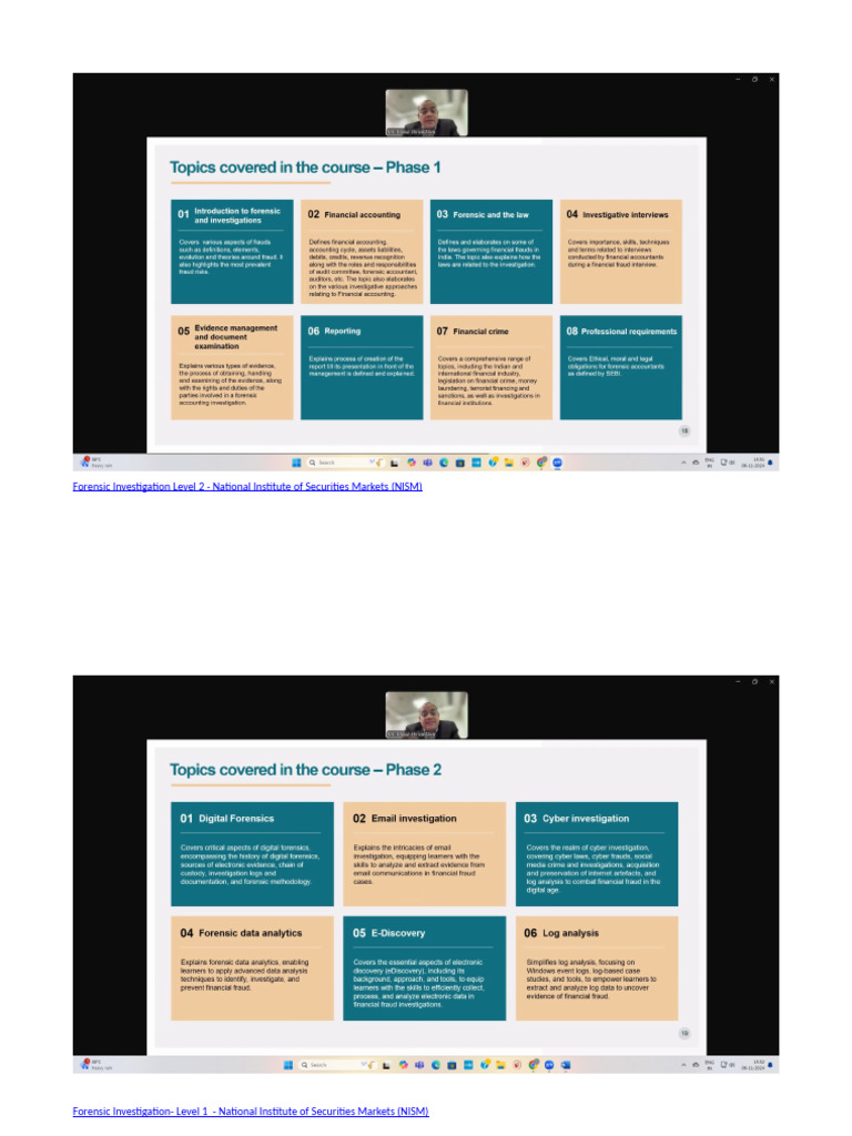 Forensic Investigation Course | PDF | Computer Security | Security