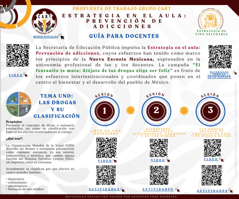 Prevención de Adicciones en Escuelas | PDF | Drogas Psicoactivas | Drogas