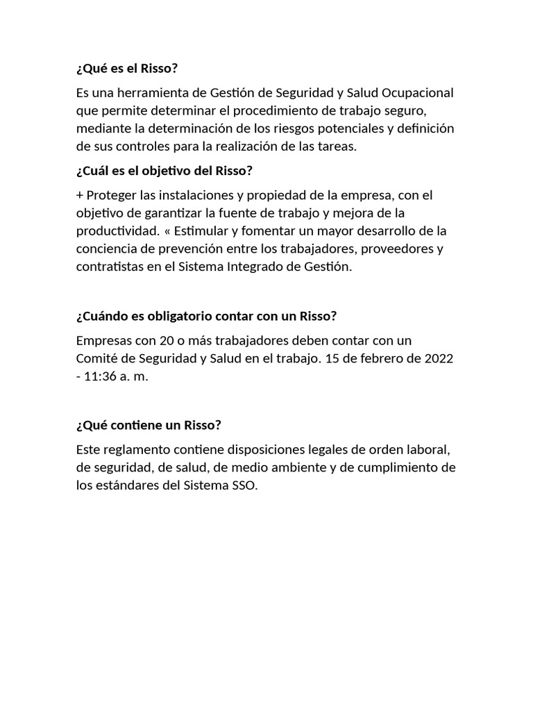 Qué Es El Risso | PDF