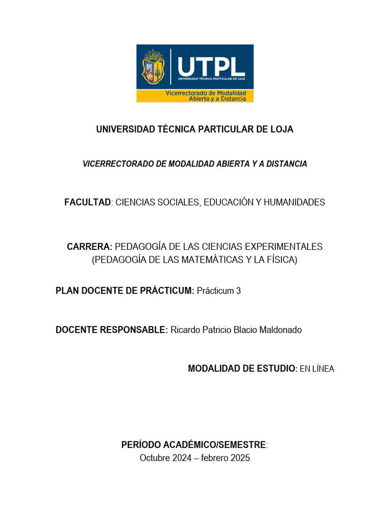 plan docente_PD | PDF | Aprendizaje | Evaluación