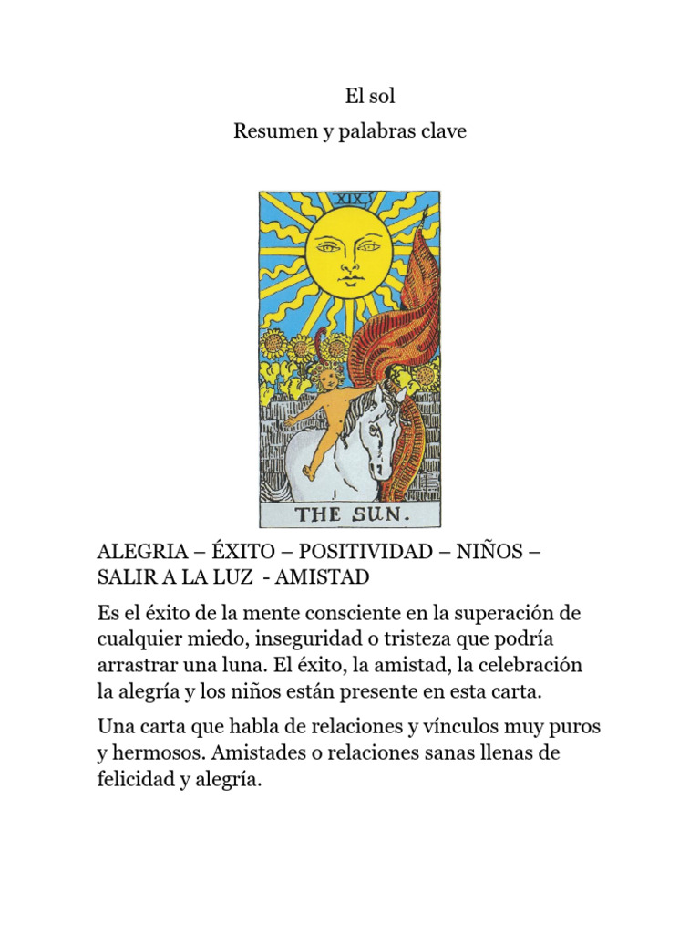 El Sol | PDF