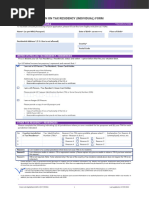 OCBC Self-Certification Form Guide | PDF