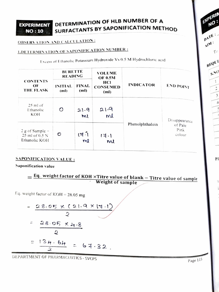 Pp 10th Experiment | PDF | Hydrogen Compounds | Chemical Substances