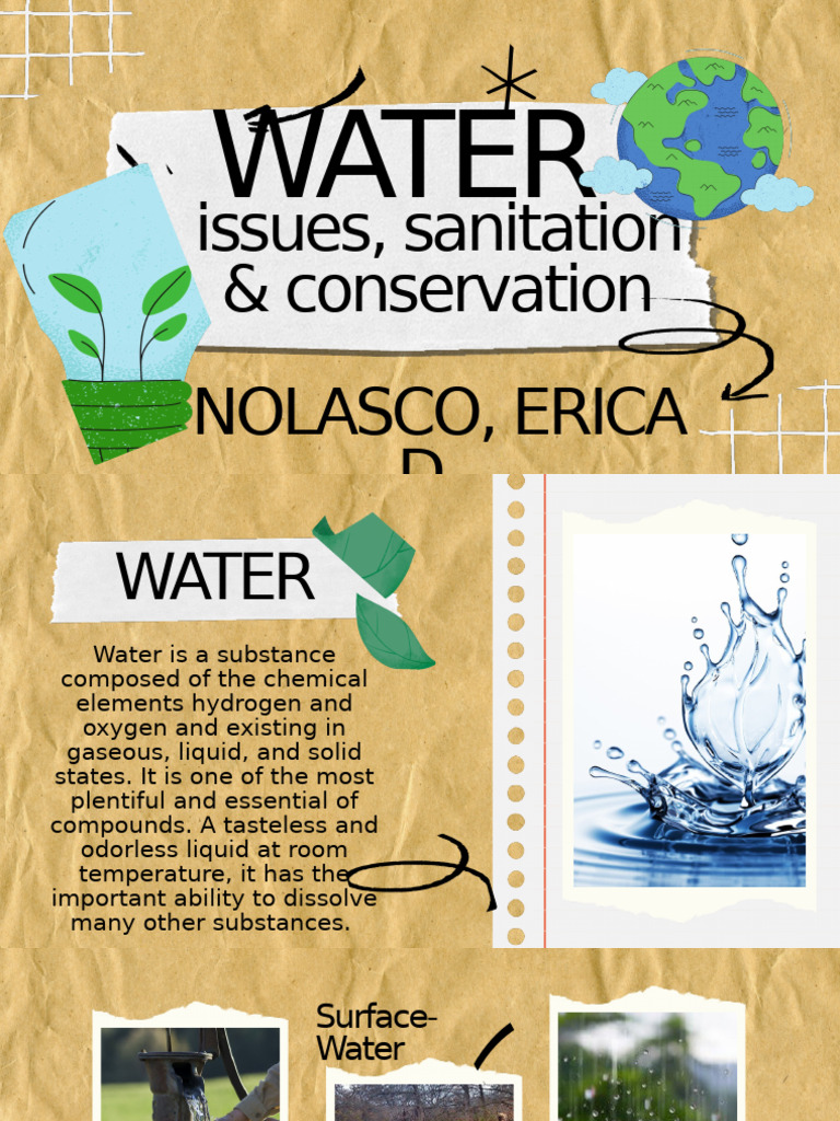 L4-Water Pollution Sanitation, and Conservation | PDF | Water | Pollution