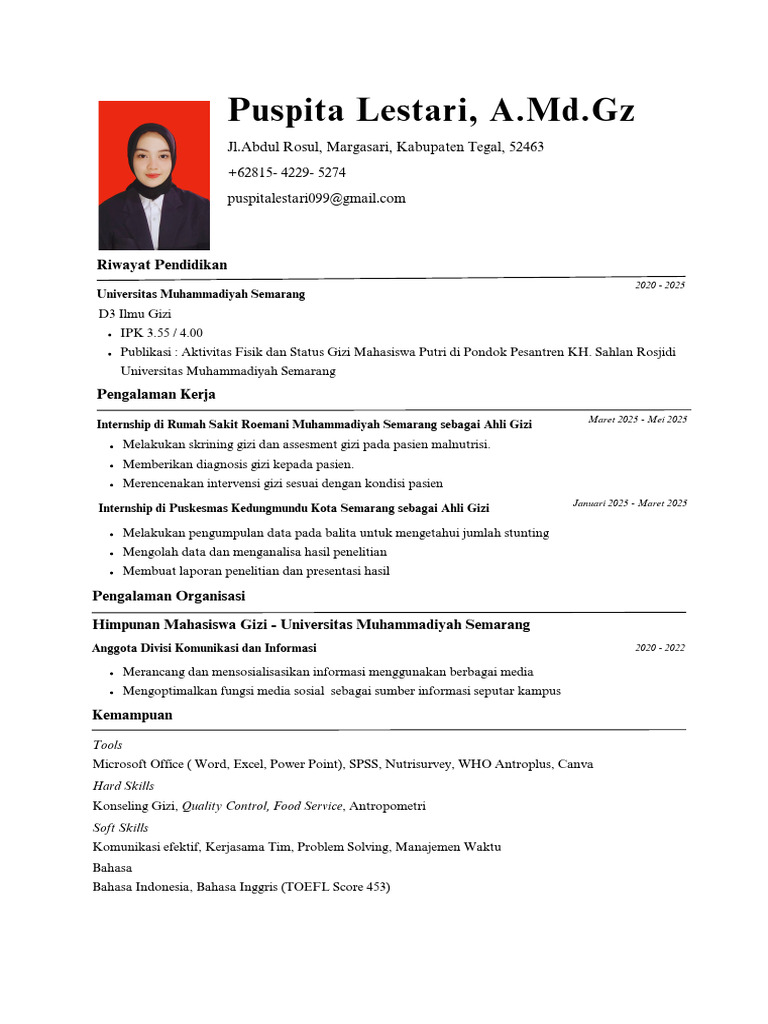 Blue Simple Professional CV Resume (4) | PDF