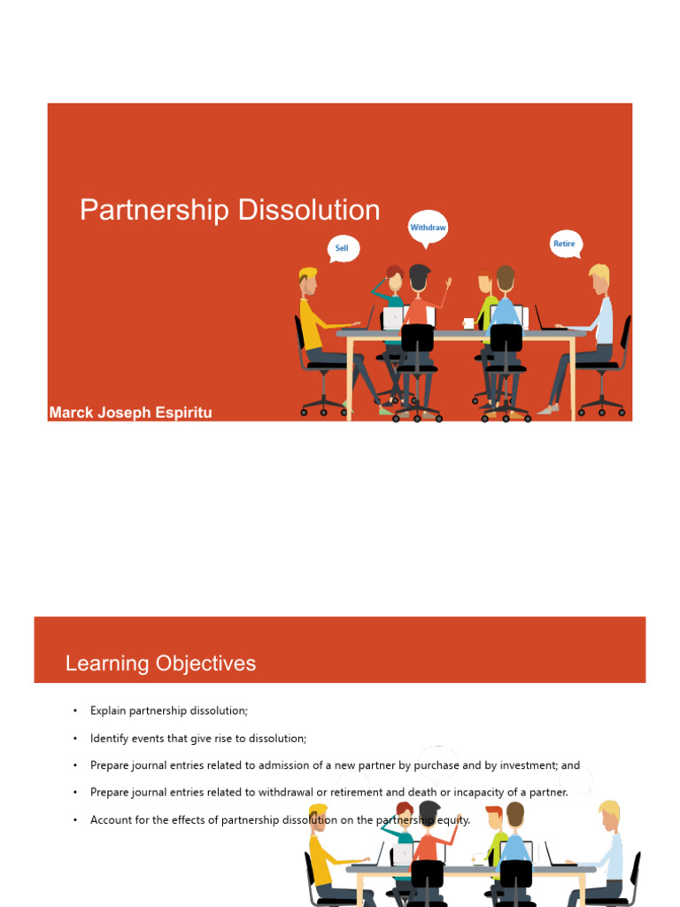 Partnership Dissolution | PDF | Debits And Credits | Book Value