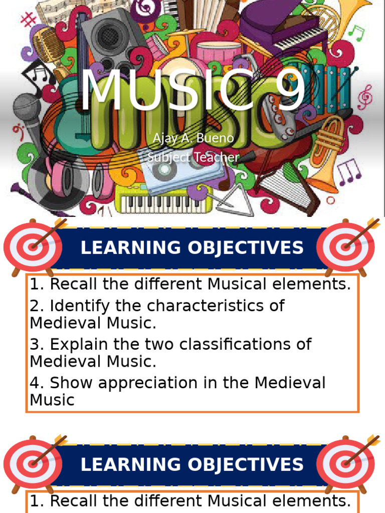 Music 1st-Quarter Lesson1 | PDF | Gregorian Chant | Musicology