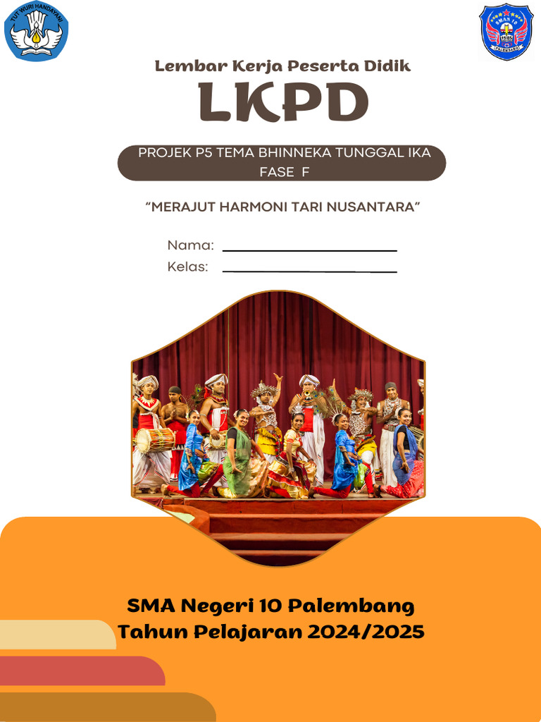 LKPD P5 Tema Bhinneka Tunggal Ika Fase F (1) | PDF