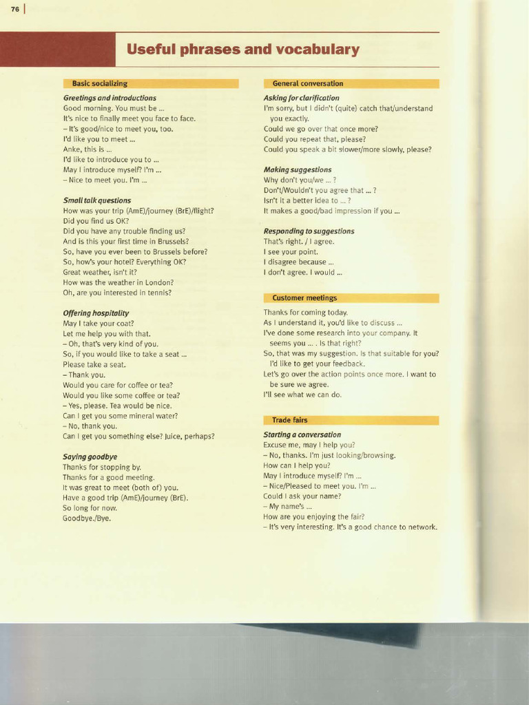 Customer Care Useful Phrases | PDF