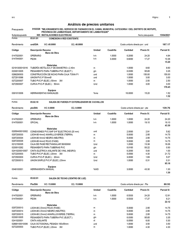 Apu Iiee | PDF | Plomería | Ingeniería de Edificación