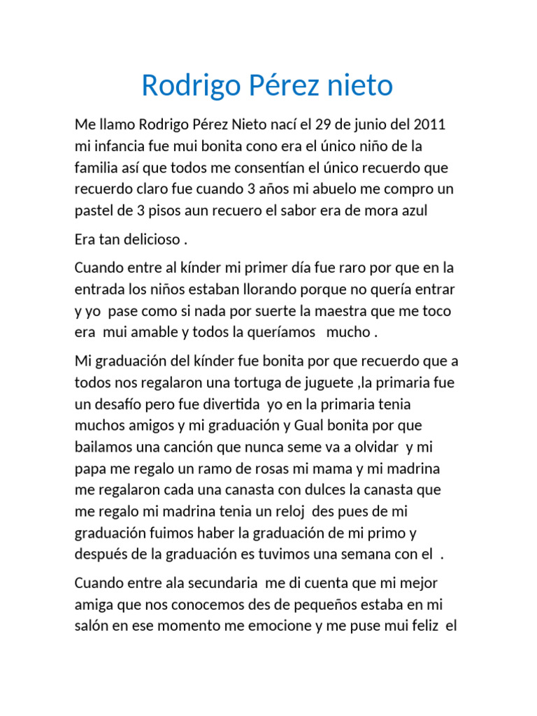 Rodrigo Pérez Nieto | PDF