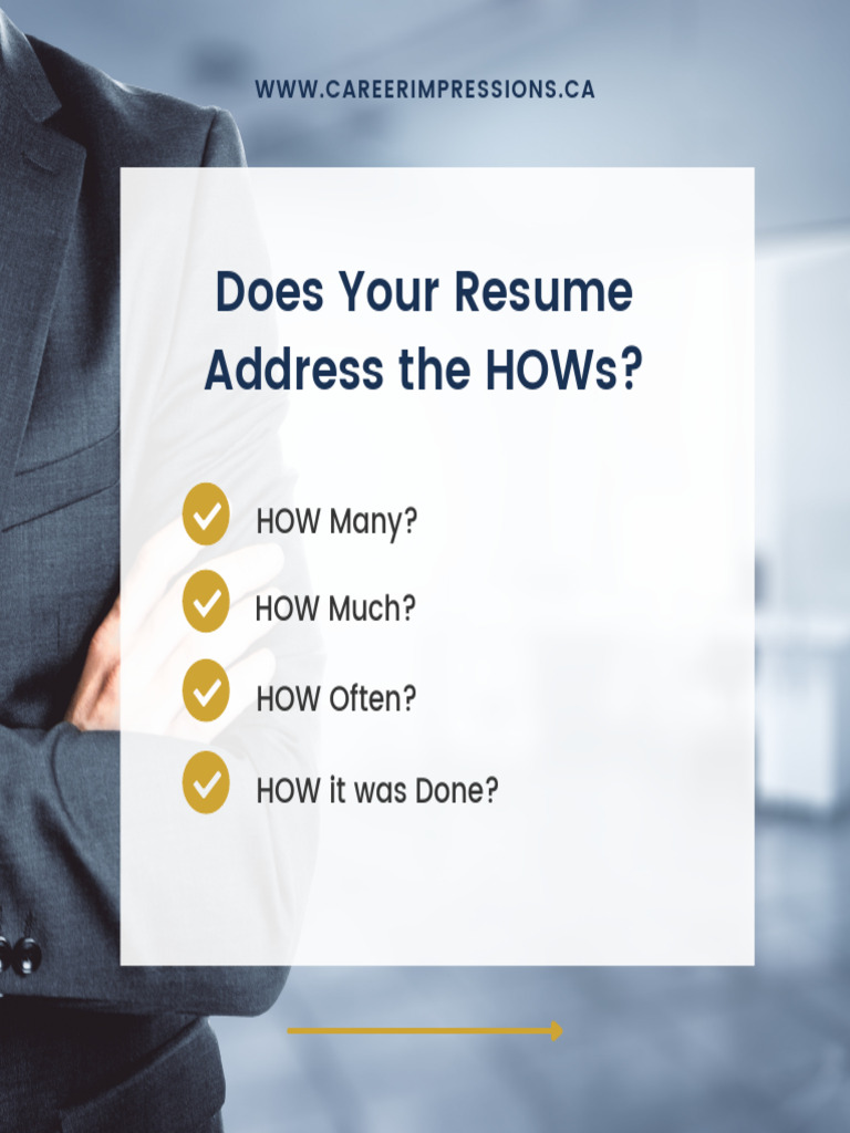 Resume HOWs | PDF