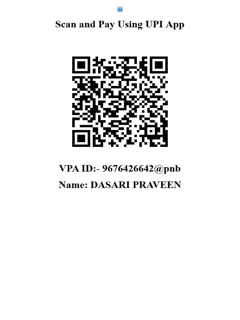 GeneratedQr 9676426642@pnb | PDF