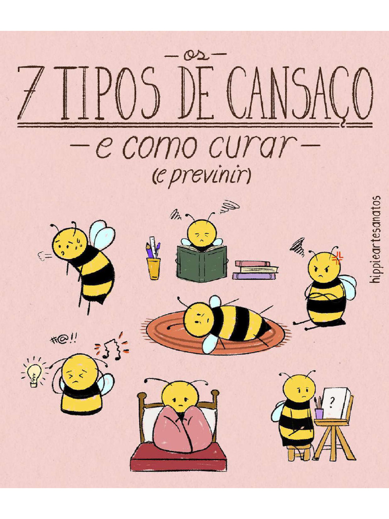 Os 7 Tipos de Cansaço - Como Curar e Prevenir-1 | PDF