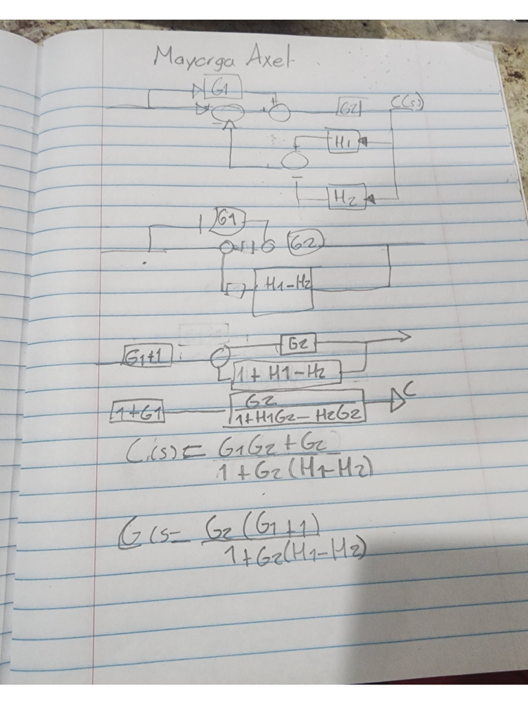 Diagrama de Bloques Axel Mayorga | PDF