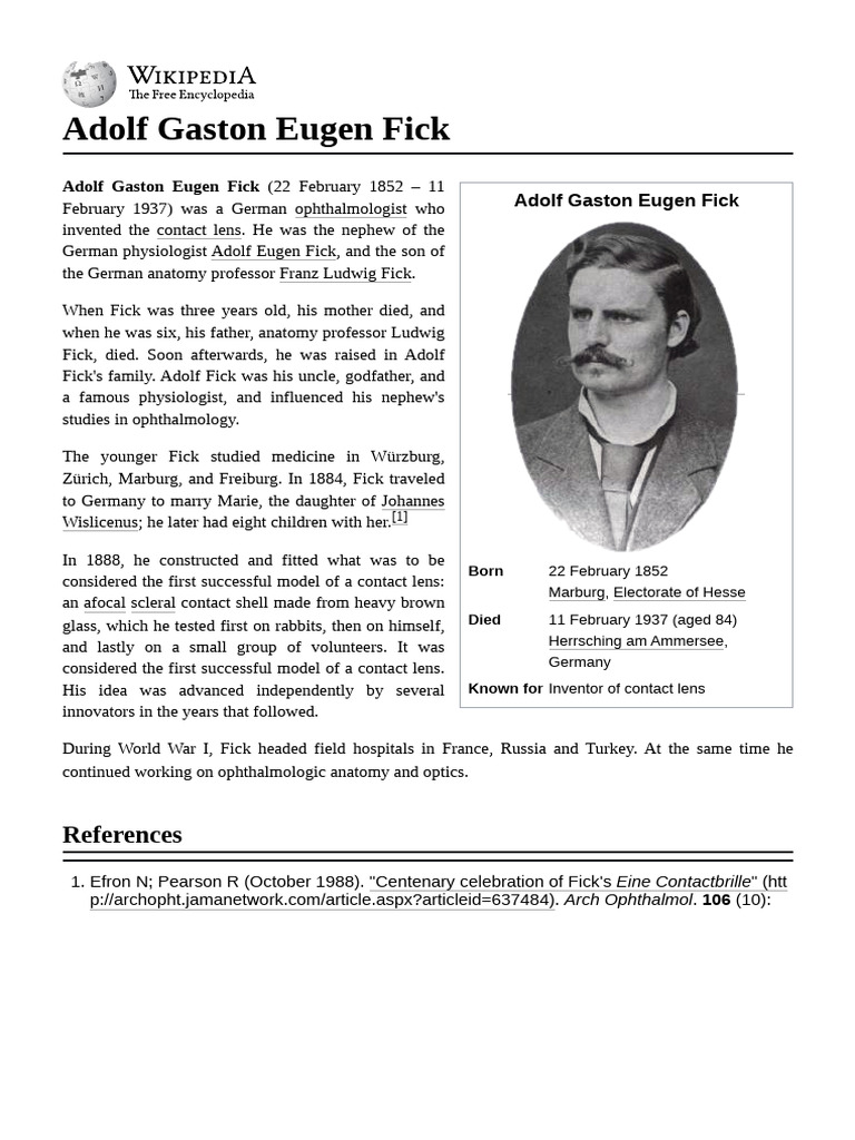 Adolf_Gaston_Eugen_Fick | PDF